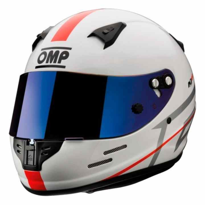 OMP-Casco OMP KJ8 EVO CMR Karting Blanco L Niños 58-59 | Miravia