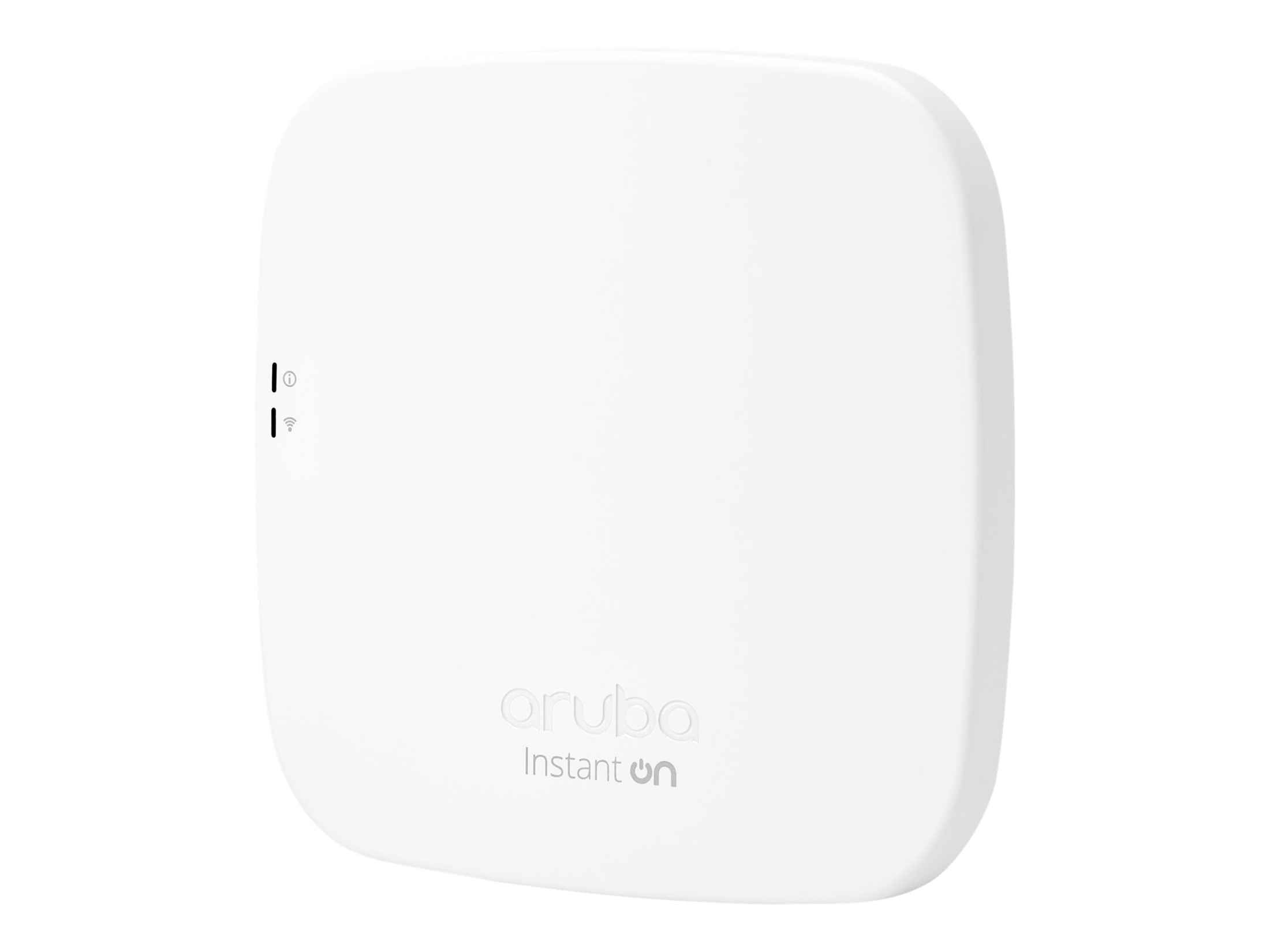 HPE Aruba Instant ON AP12 (RW) Indoor AP with DC Power Adapter and Cord ...