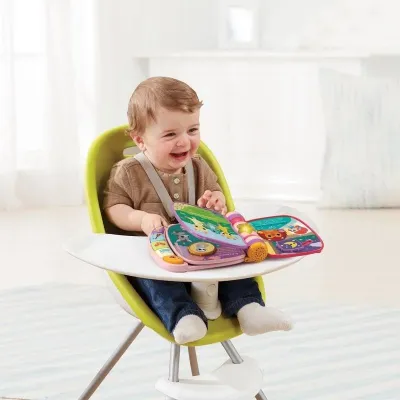 Primeras canciones Rosa Libro Interactivo para Bebés Vtech | Miravia