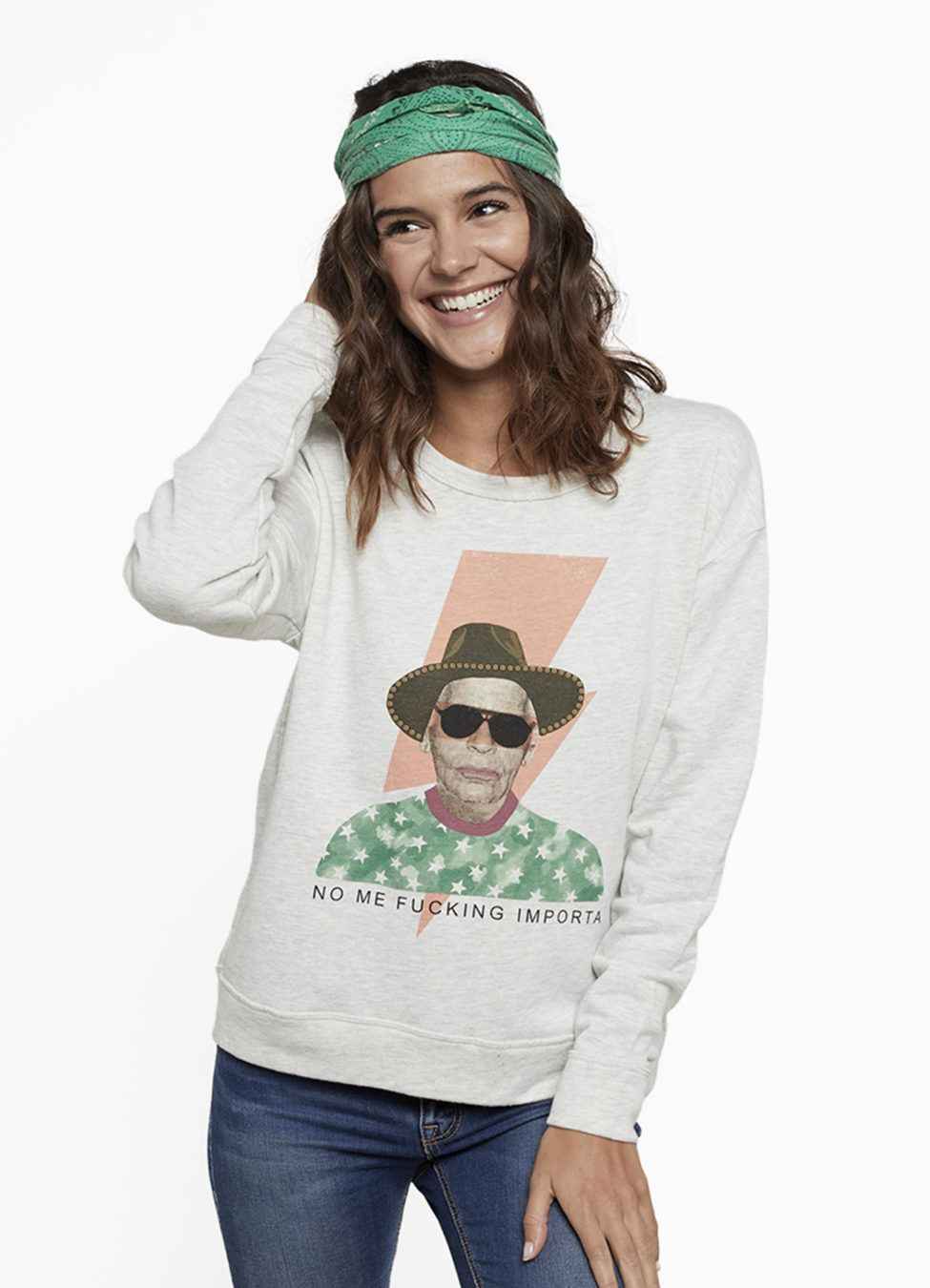 dear tee Sudadera Dear Tee K RAYO SW-grey | Miravia