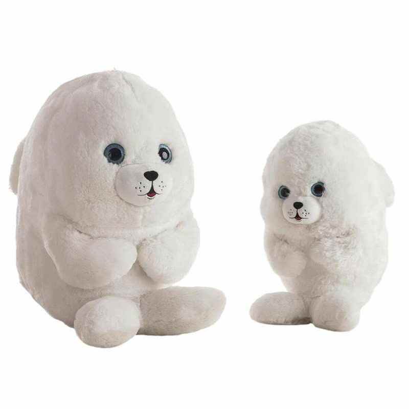 BB Fun-Peluche Foca Blanco 30 cm | Miravia