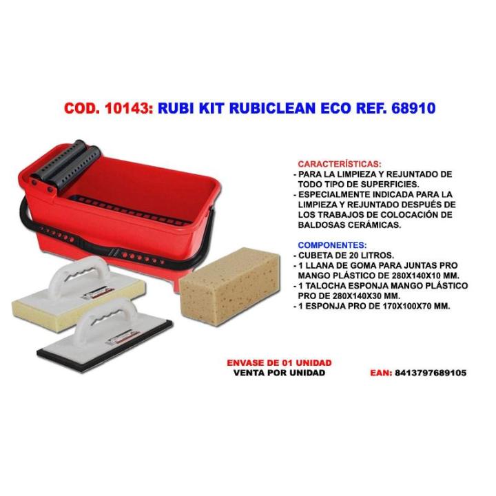 Rubi kit rubiclean eco ref 68910 | Miravia
