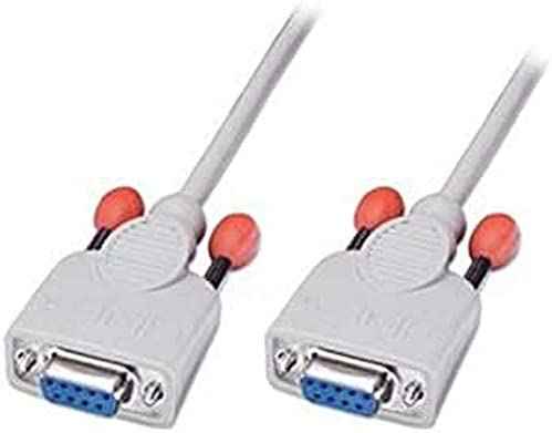 Lindy Sub-D/Sub-D 2m - Cable de Serie (Blanco, 2 m, Sub-D, Sub-D ...