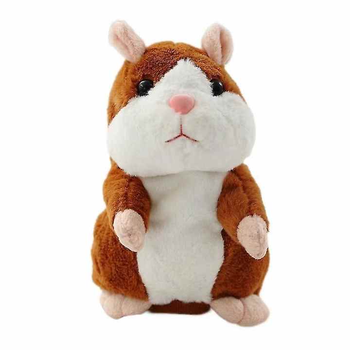 16cm Talking Hamster Plush Toy, Cute Soft Animal Doll, Talking ...