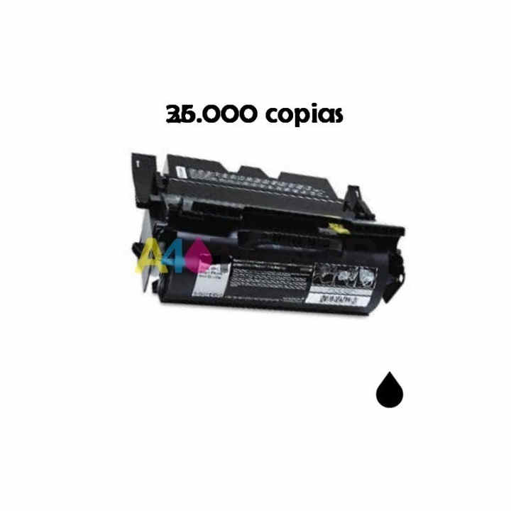 Toner compatible X654 / X656 / X658 con Lexmark 0X654X11E X654-60142 ...