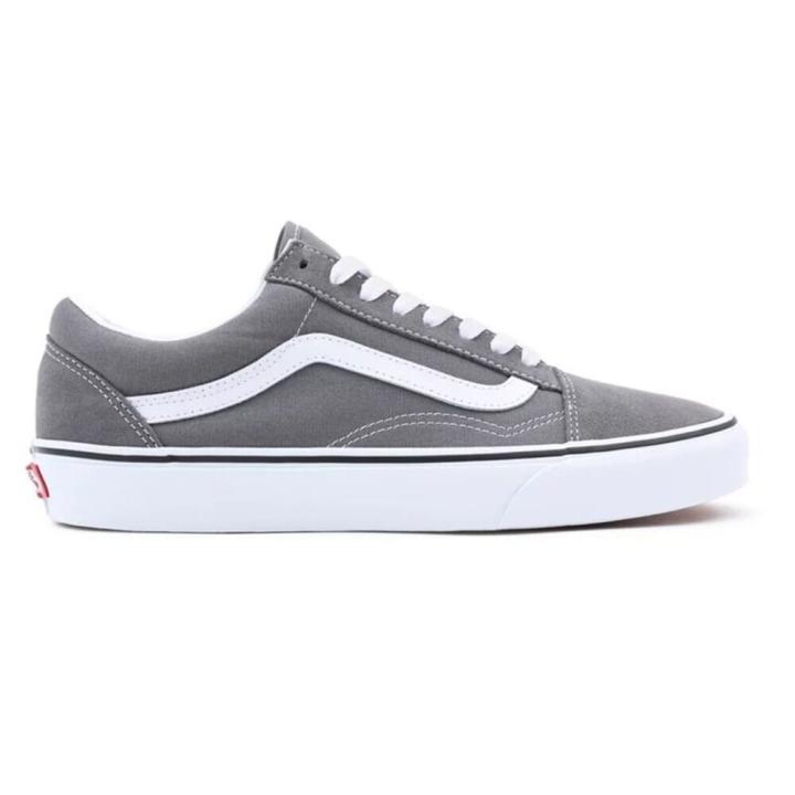 Zapatillas Vans Grises Old Skool Pewter-Truwhite | Miravia
