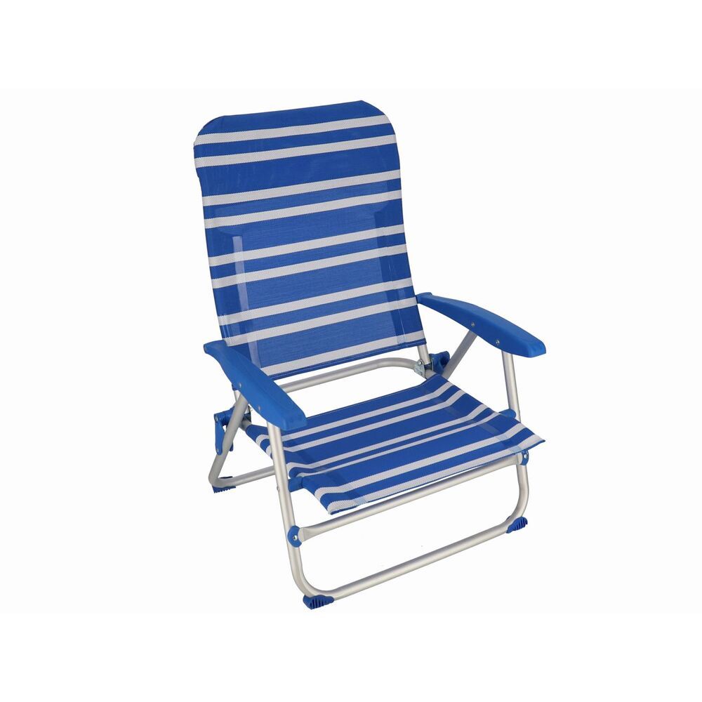 Silla playa aluminio 64 x 57 x 78 cm | Miravia