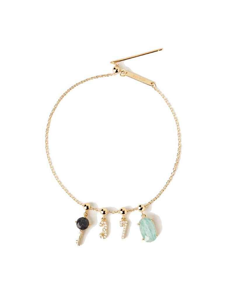 Pulsera PDPaola Pulsera Charms Plata 925MM Dorado | Miravia
