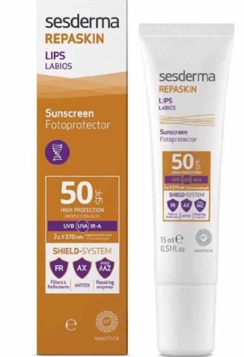 SESDERMA Repaskin Protector Labial SPF 50 (15ml) | Miravia