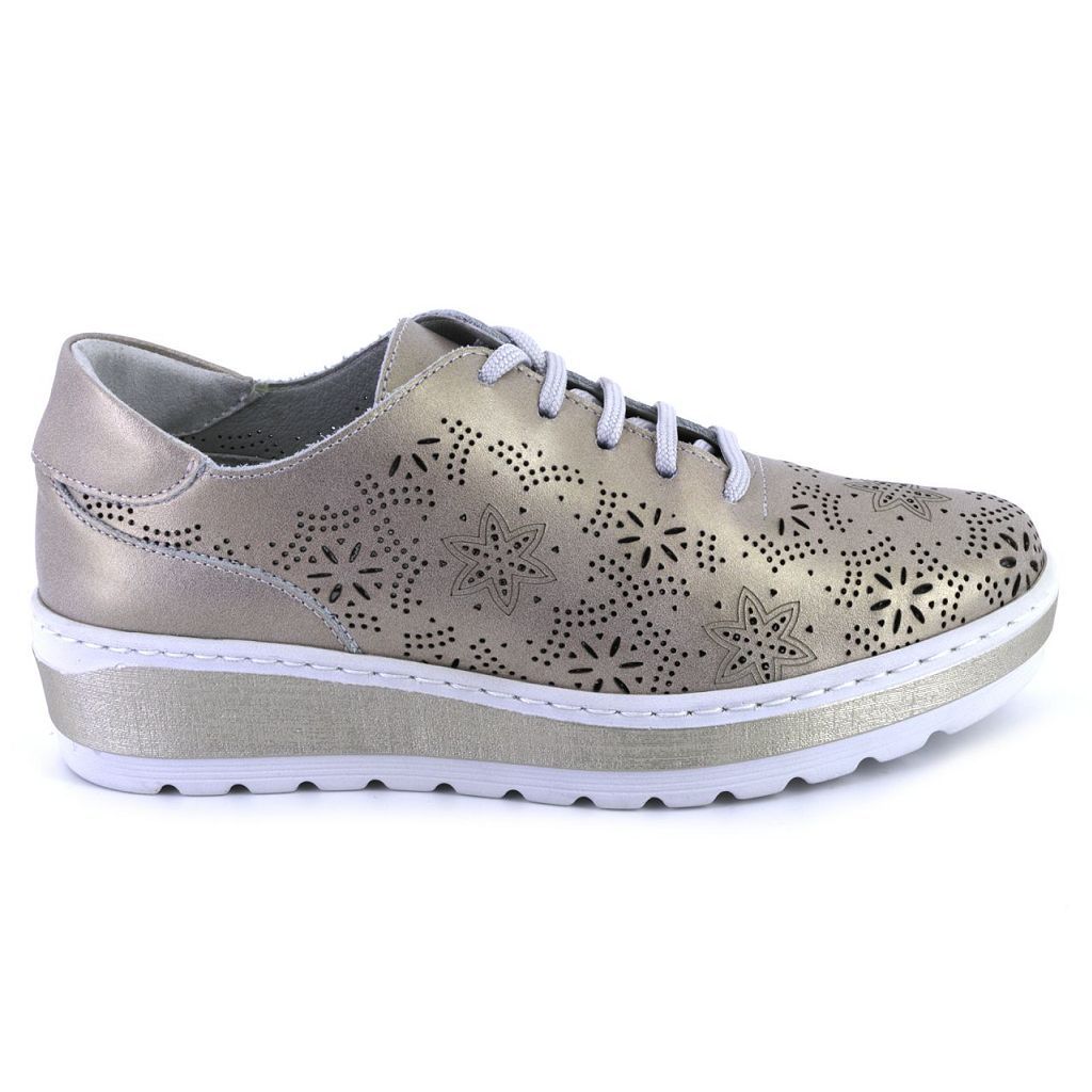 Zapatos con cordones platino NOTTON 2835 | Miravia
