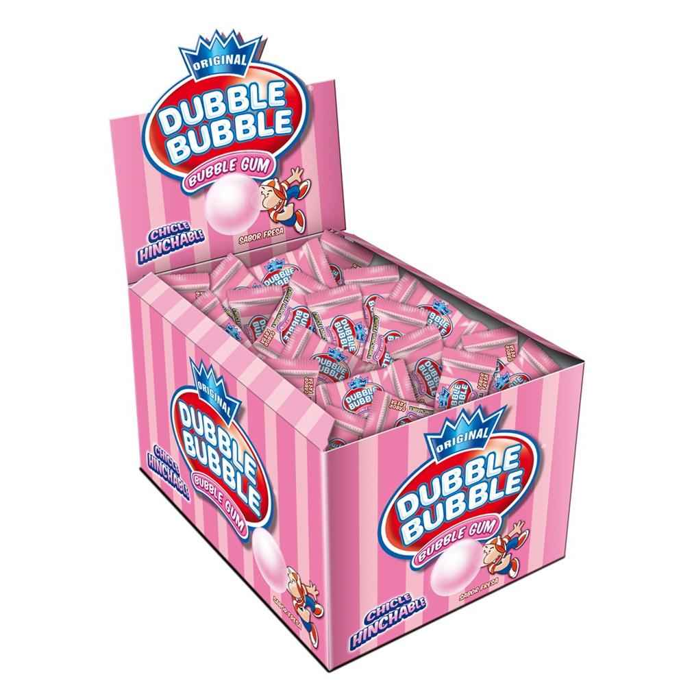Dubble Bubble Fresa - Chicles sabor fresa - Estuche de 150 unidades ...