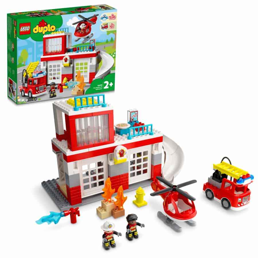 Lego Duplo Parque de Bomberos y Helicóptero 10970 | Miravia