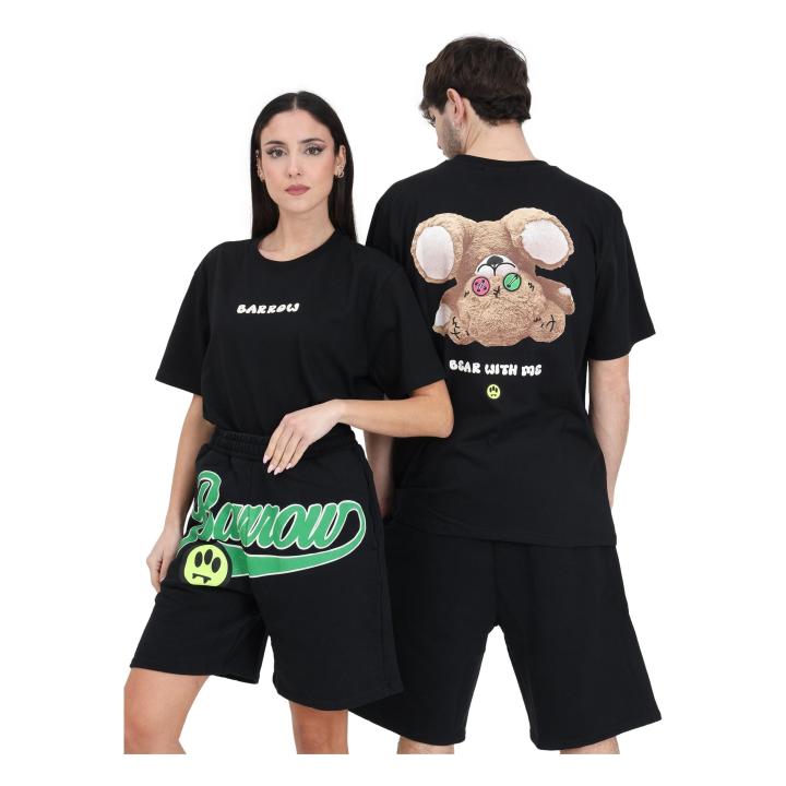 BARROW - Camiseta Oversize Oso Reverse con Logo | Miravia