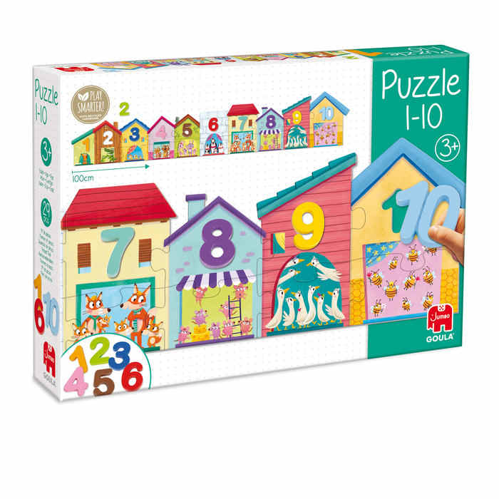 GOULA PUZZLE 1-10 PUZZLES 30x5x22 Cms. | Miravia