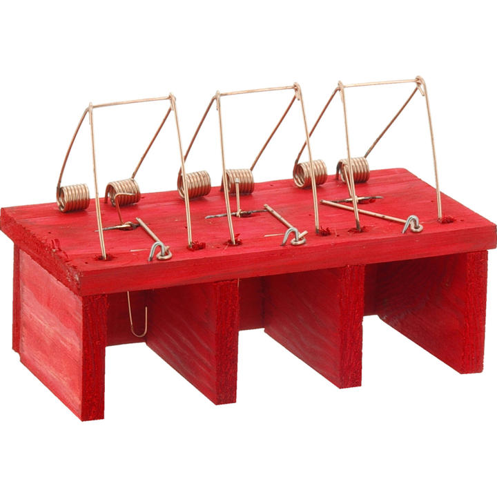 Orework Ratonera Madera 3 Entradas - Trampa para Ratones Sin Veneno ...