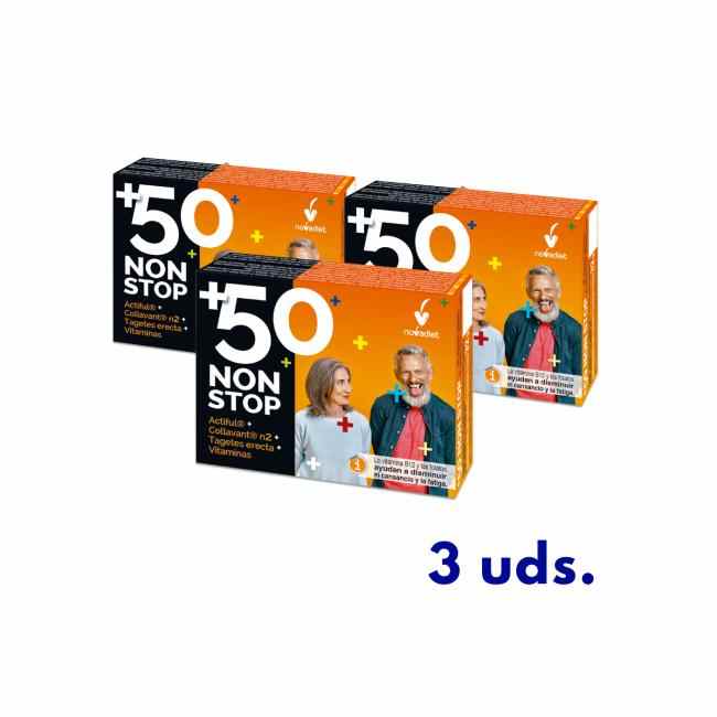 Novadiet Pack 3 +50 Non Stop 30 Capsulas Vegetales | Miravia