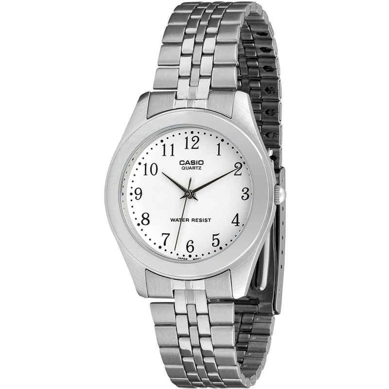 Casio Mtp-1129a-7brdf Enticer Reloj Para Para Hombre Color Plateado ...