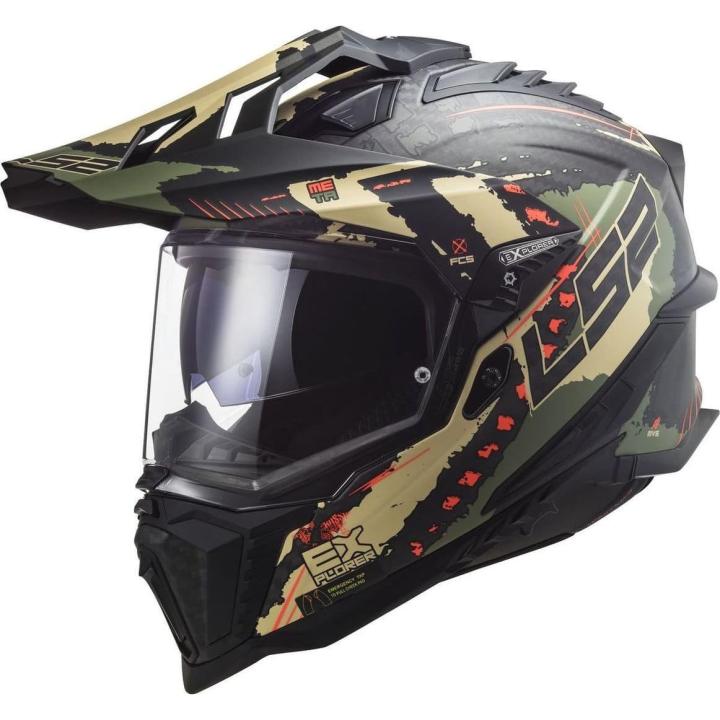 Casco LS2 MX701 C Explorer Extend - Fibra de Carbono - Ventilación ...