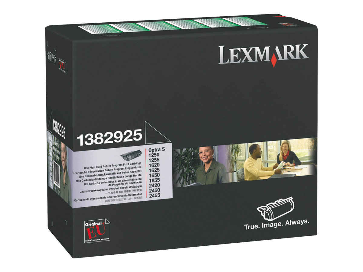 Lexmark - Alto rendimiento - negro - original - cartucho de tóner - LRP ...