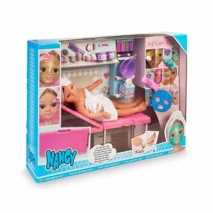 Nancy Famosa Muñeca de Spa con Mascarillas Faciales y Paleta de Sombras ...