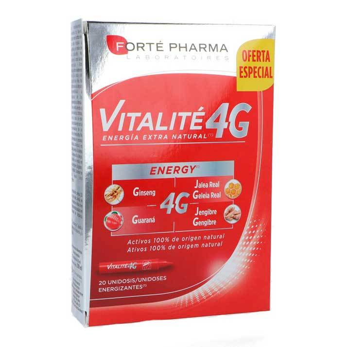 Forte pharma energy vitalite-4 20 viales | Miravia