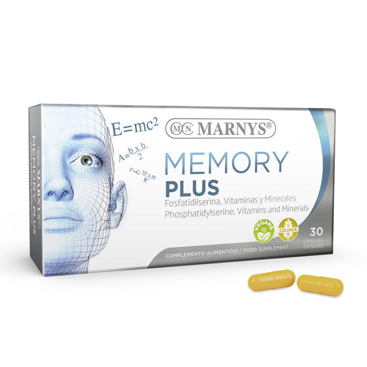 Memory Plus 30 cápsulas vegetales | MARNYS® | Miravia
