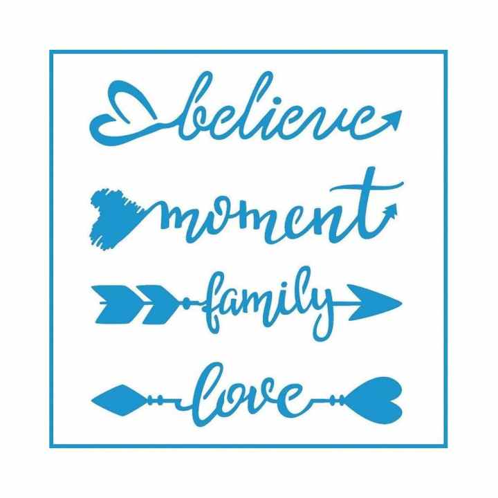 Plantilla flechas momentos 20x20cm Inicio Decoupage Plantillas ...