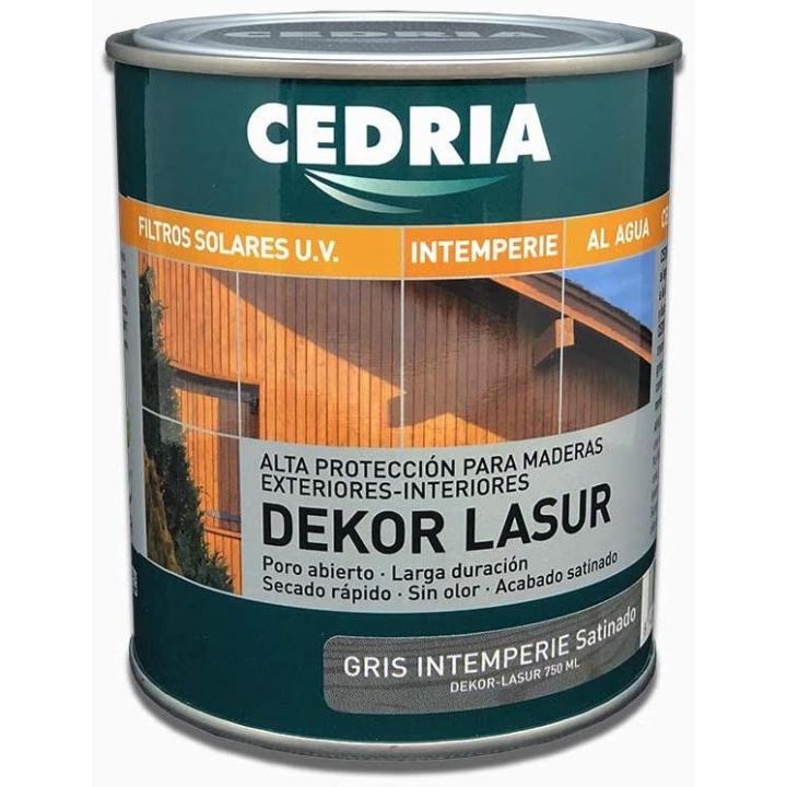 CEDRIA Dekor-Lasur | Protege y decora tu madera con nuestra Lasur a ...