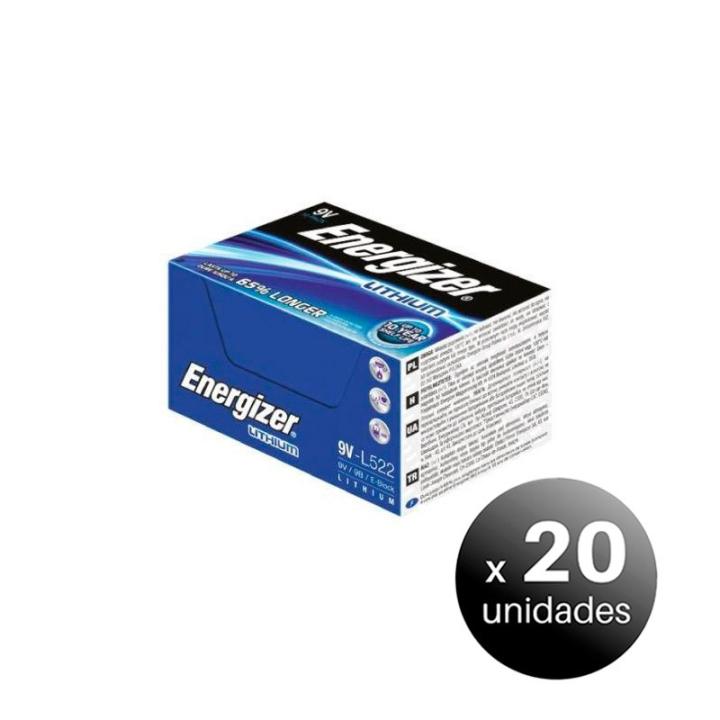 Pack de 20 unidades. Energizer Ultimate Lithium, Pack de 10 Pilas L522 ...