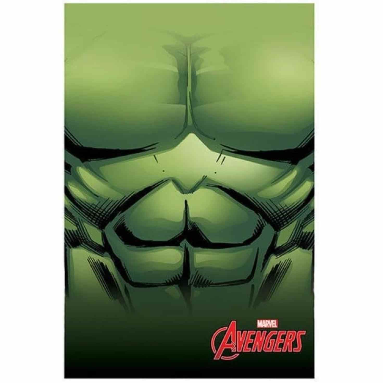 The Avengers Marvel Manta Polar de Viaje Los Vengadores Torso Hulk 150 ...
