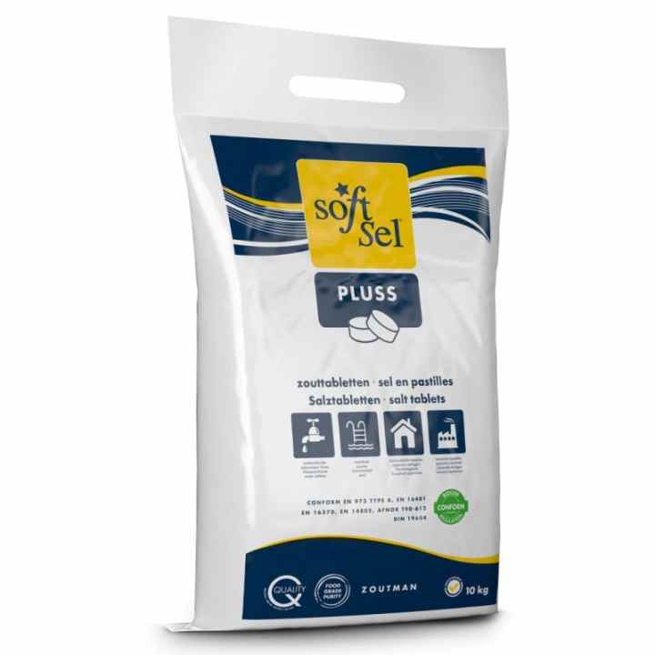 ZOUTMAN - ZOUTMAN Pastillas de sal Soft Sel Pluss 10 kg | Miravia