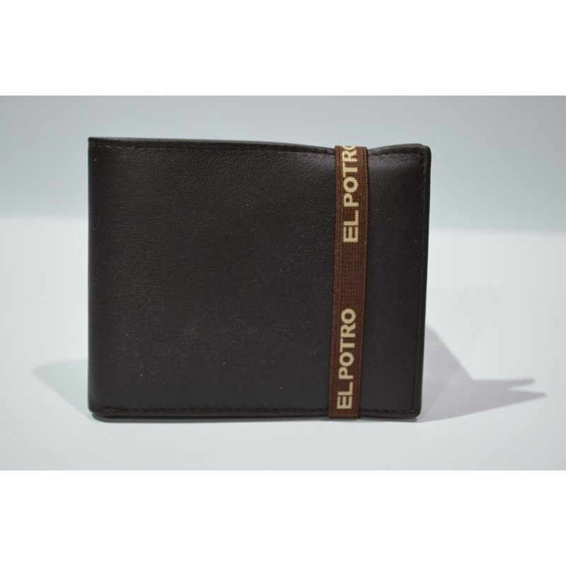 EL POTRO: CARTERA TARJETERO PIEL 952-ELASTICO-MARRON El Potro | Miravia