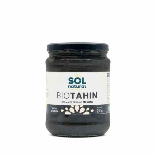 Sol Natural Tahin Crema de sesamo negro bio 250g Sol Natural | Miravia
