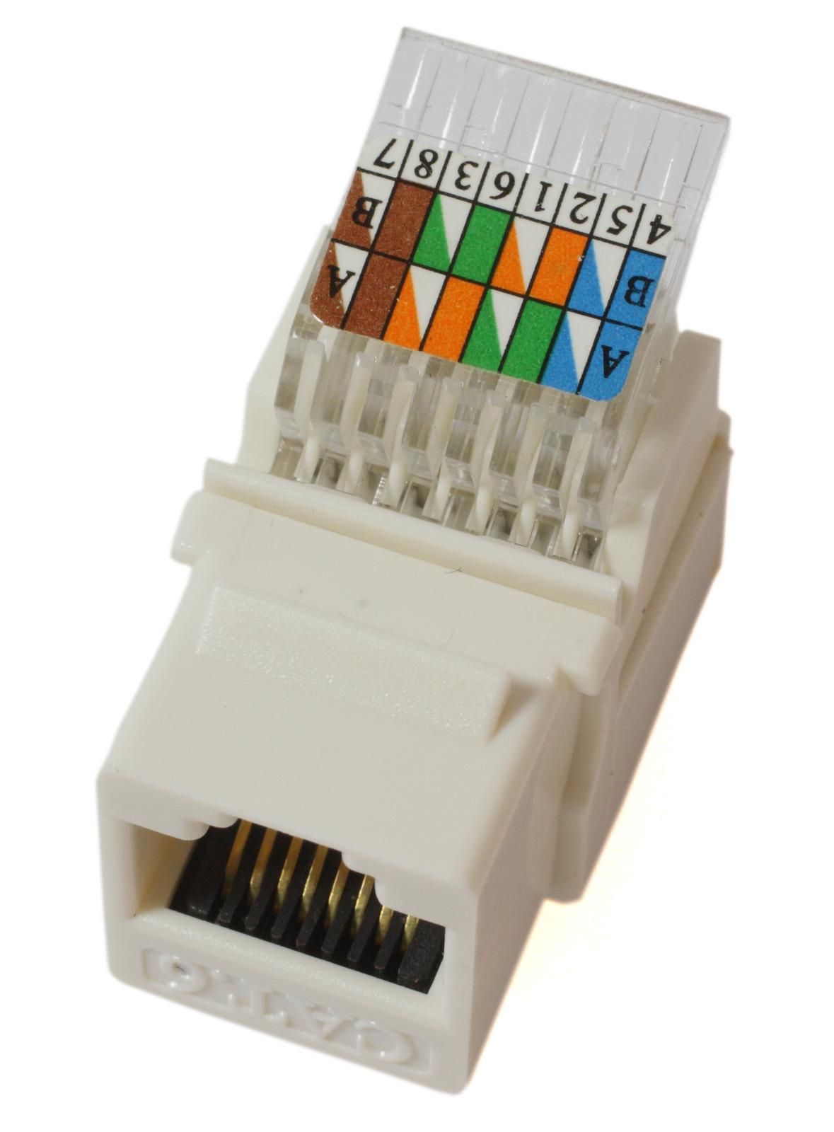 Keystone module cat6, utp | Miravia