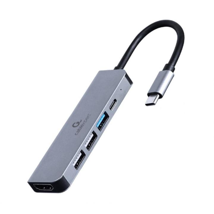 Gembird Adaptador Multipuerto USB Tipo C 5 en 1 Hub HDMI PD | Miravia