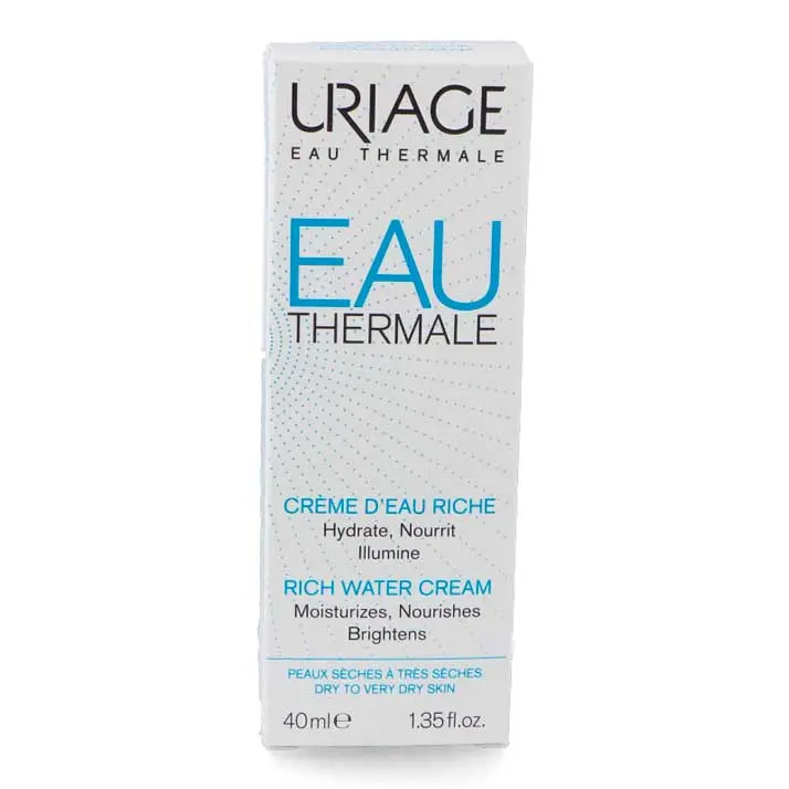 Uriage Crema Hidratante de Agua Rica para Piel Deshidratada | Miravia