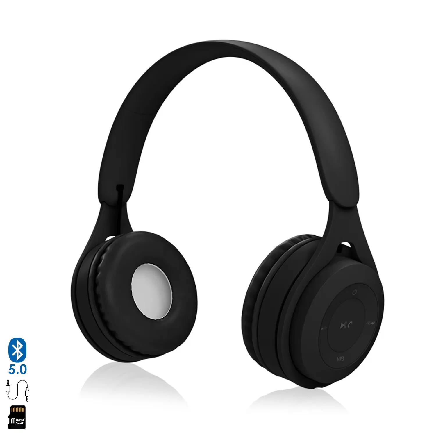 DAM. Cascos Y08 Bluetooth 5.0 con control de música y llamadas, radio ...