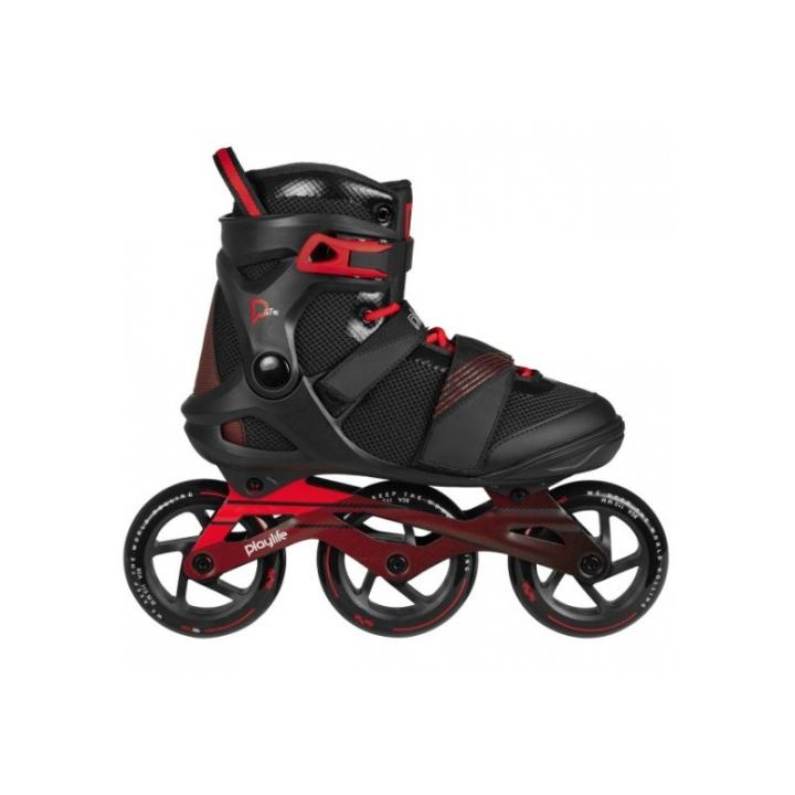 Playlife - patines en línea GT Black 110negro/rojo de hombre talla 41 ...