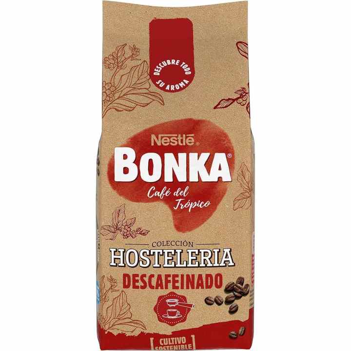 BONKA Café descafeinado en grano - Especial hosteleria - 500 grs | Miravia