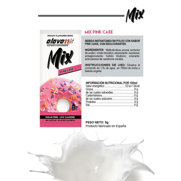 Saborizante Mix, Varios Sabores, Packs de 24 Unidades - ELEVEN FIT ...