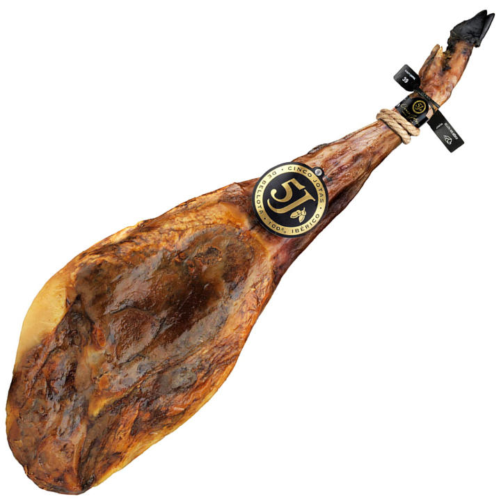 Cinco Jotas (5J) - Jamón de Bellota 100% Ibérico (8,5 - 9,0 kg) - Con ...