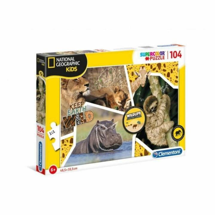 Clementoni-Puzzle Clementoni National Geographic Kids: Keep Earth Wild ...
