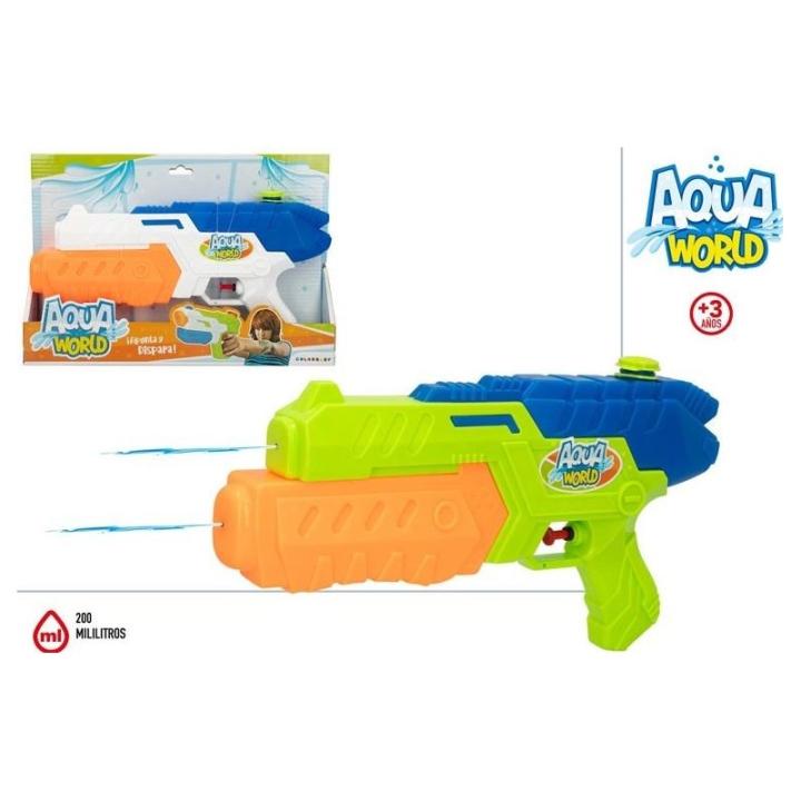 Pistola de Agua Aqua World COLOR BABY - Diversión Asegurada - Capacidad 200 Ml | Miravia