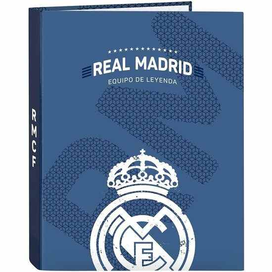 CARPETA FOLIO 4 ANI.MIXTAS REAL MADRID "LEYENDA" | Miravia