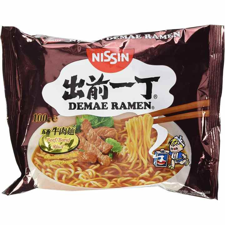 Asianmarket Ramen Nissin Demae Fideos Instantáneos paquetes de 100gr ...