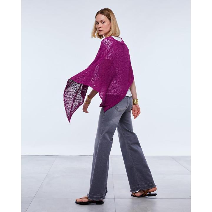 Capa Punto Abierto Morado renatta&go | Miravia