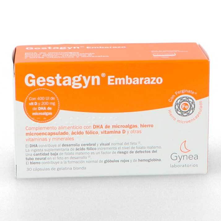 Gestagyn embarazo 30 capsulas | Miravia