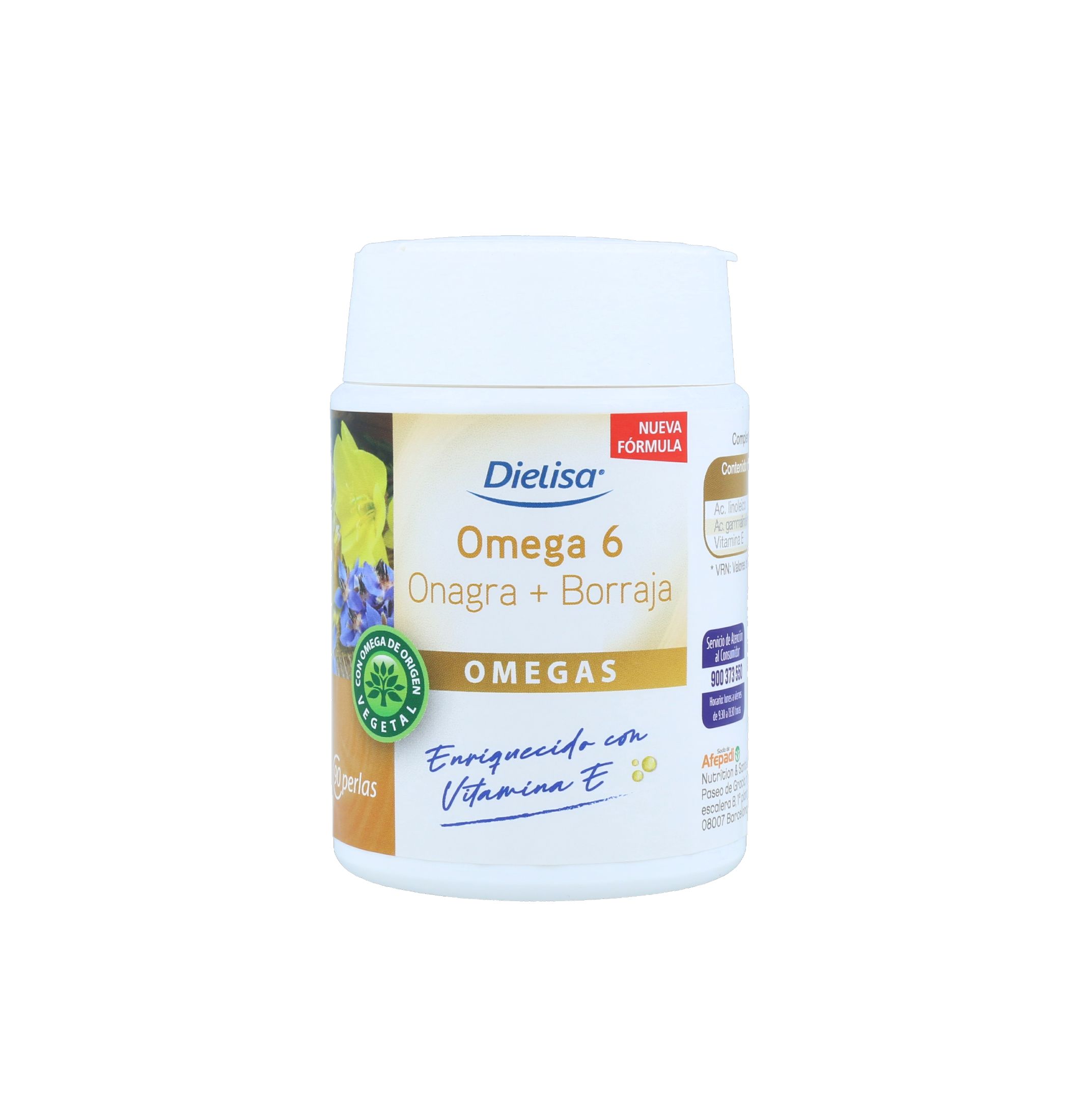 Omega 6 Complex Onagra + borraja ( super dietafort ) - Dietisa | Miravia