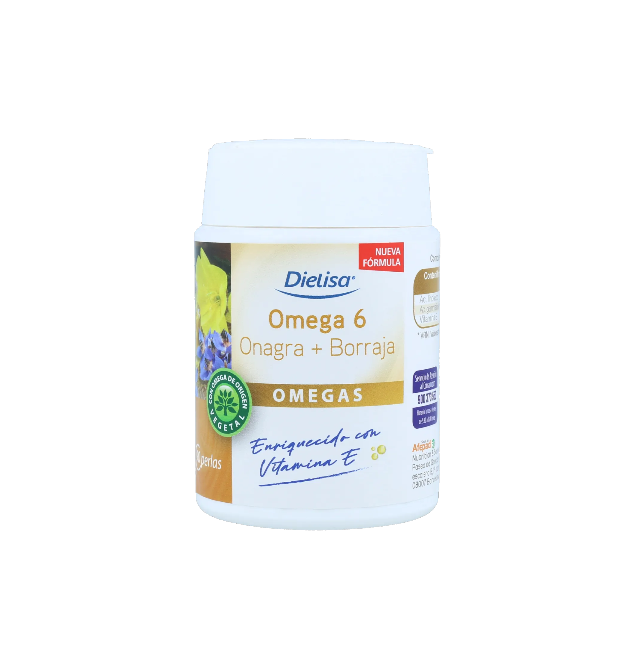 Omega 6 Complex Onagra + borraja ( super dietafort ) - Dietisa | Miravia