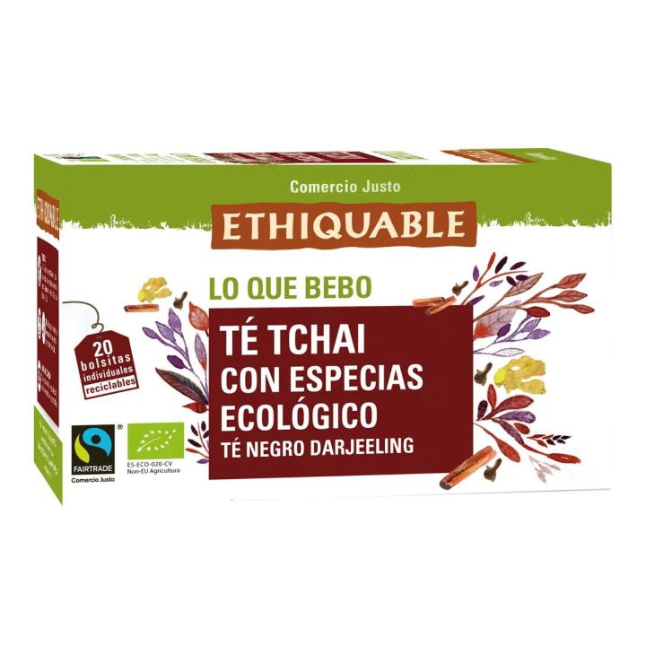 Té tchai con especias bio Ethiquable | Miravia